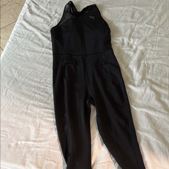 Puma | Pants & Jumpsuits | Puma Black Jumpsuit | Poshmark